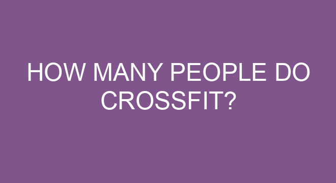How Many People Do Crossfit