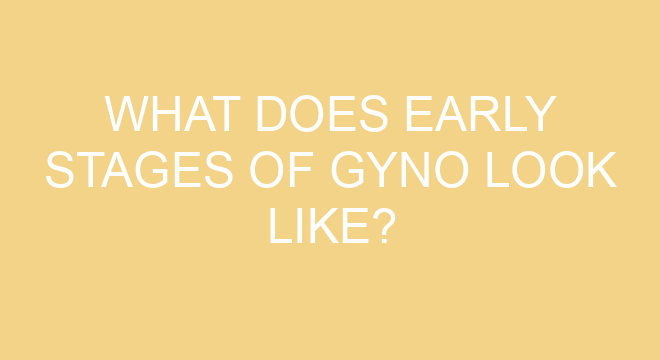 What Does Early Stages Of Gyno Look Like? What Does Early Stages Of Gyno Look Like?